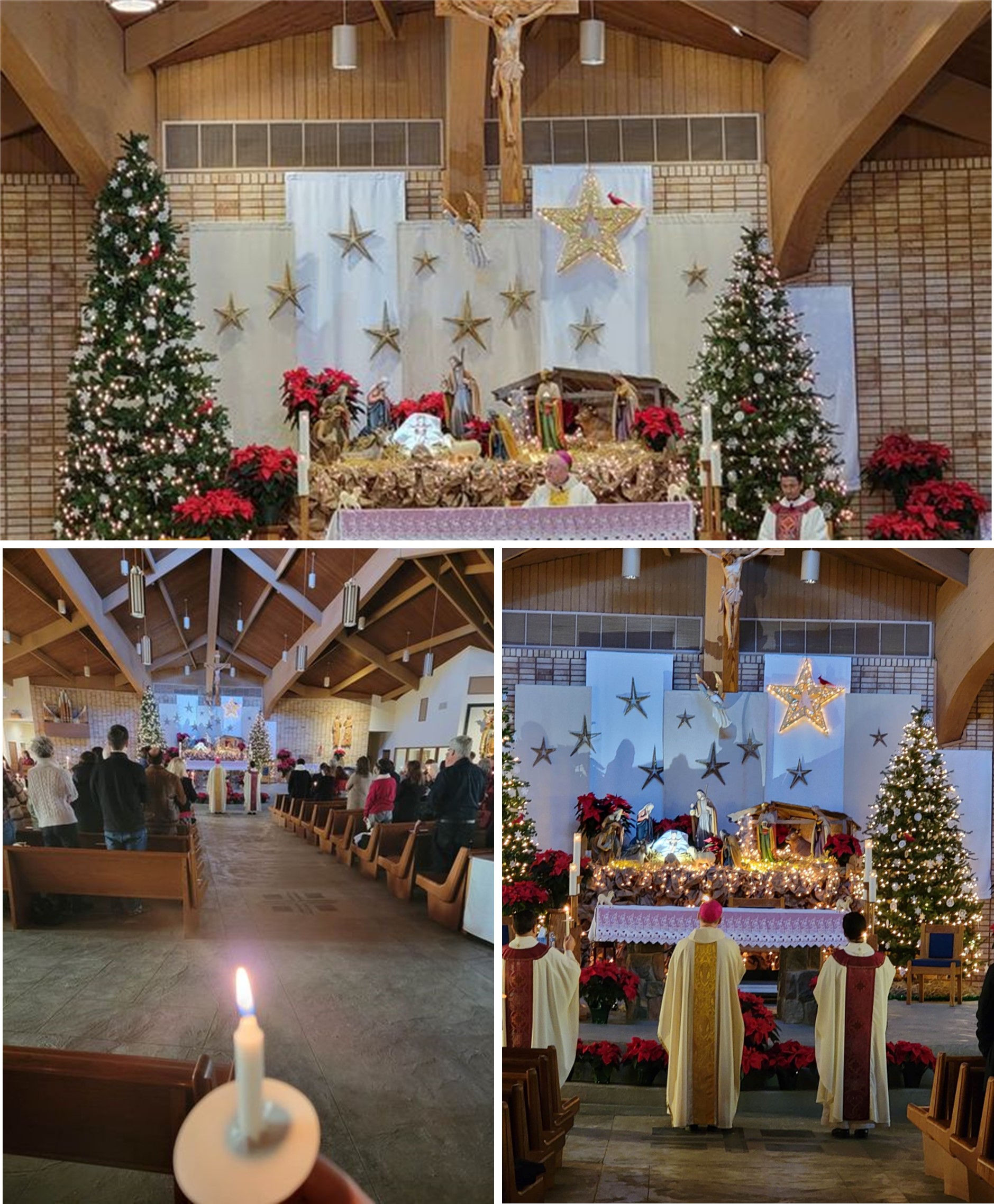 Christmas Mass w Bishop Grob - Transfiguration Parish